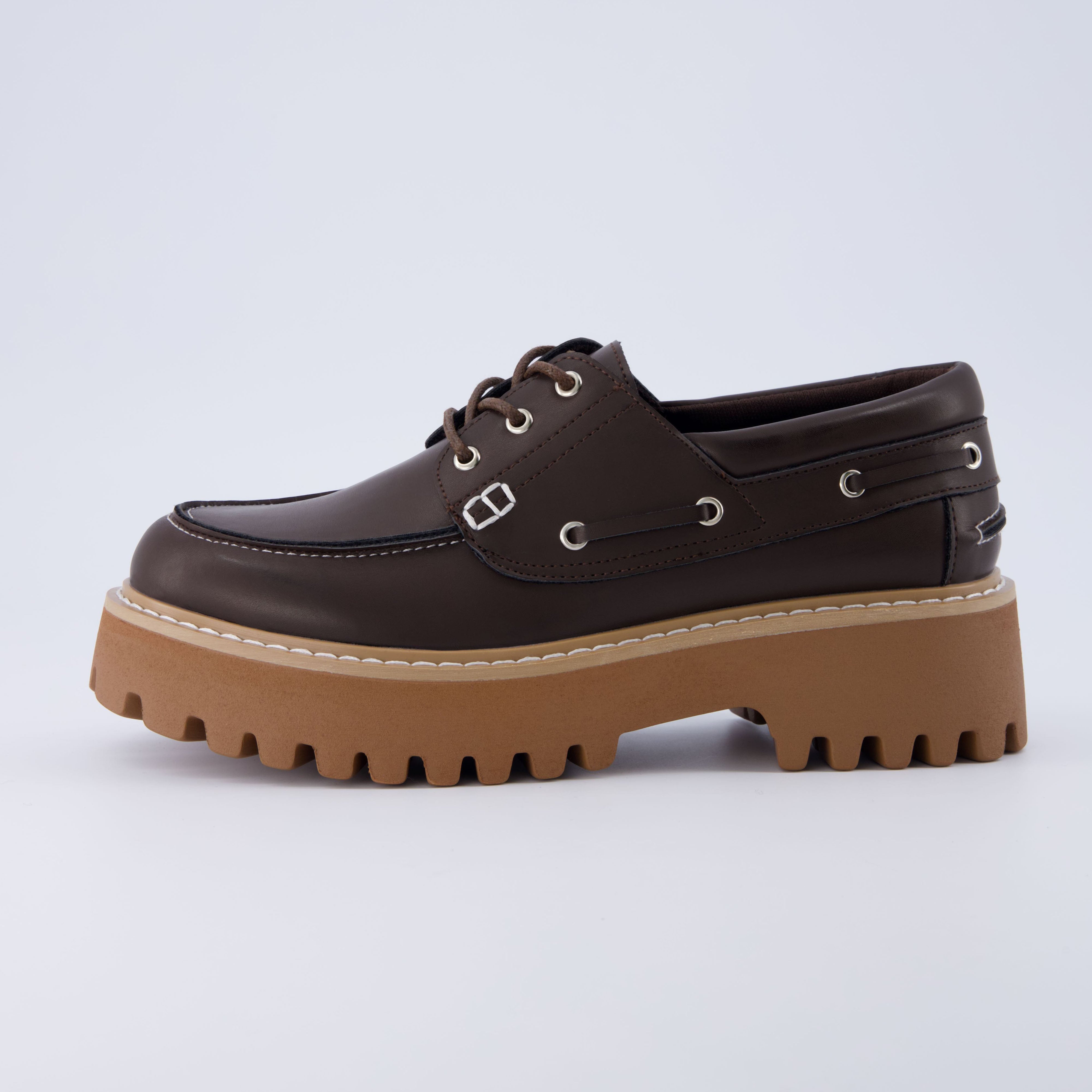 Cushionaire Women's Beam Chunky Boat Loafer