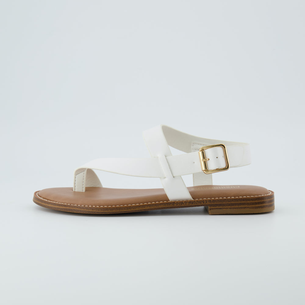 Cushionaire Women's Lennox Toe Loop Sandal