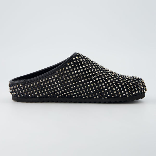 Cushionaire Women's Shimmer Rhinestone Clog