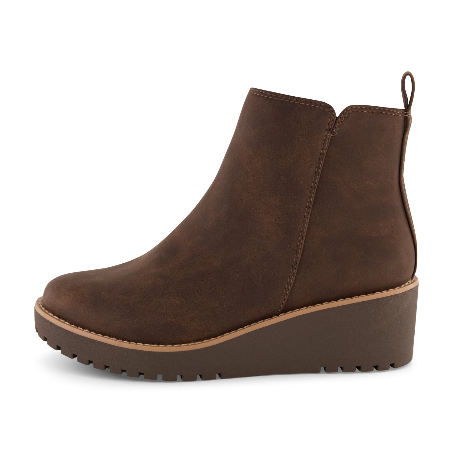 Cushionaire Women's Ilena Slip-on Wedge Bootie